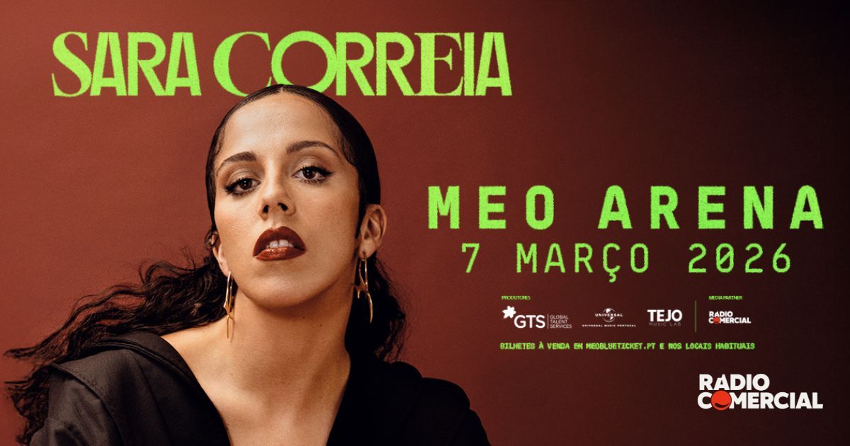 Sara Correia estreia-se no MEO Arena