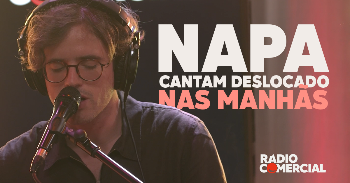 Napa cantam 'Deslocado' nas Manhãs da Comercial