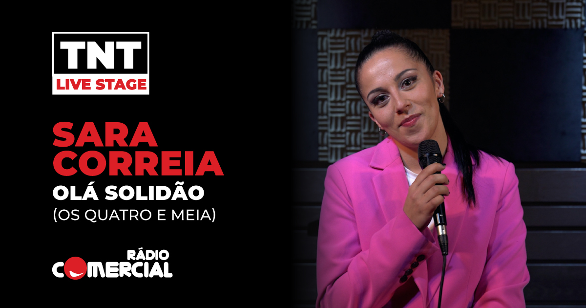 Sara Correia canta Olá Solidão no TNT Live Stage